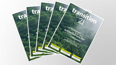 „transition“: Die neue Null-Linie - auf dem Weg zur Klimaneutralität